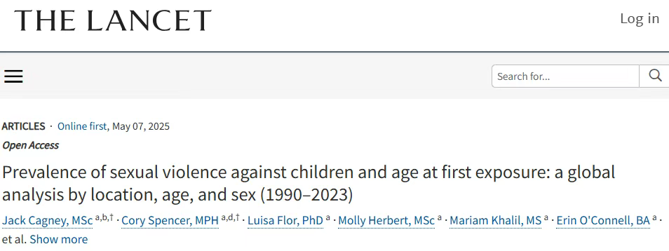 最新！GBD 2023年新数据首篇便拿下柳叶刀主刊（IF=98.4） - 风暴统计